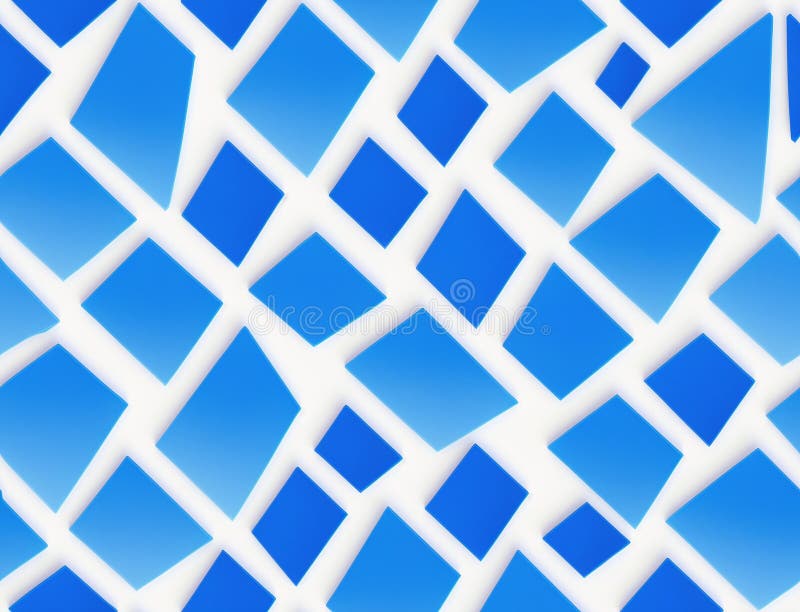 This Image is a Seamless Pattern of Blue and White Diamonds. - Seamless ...