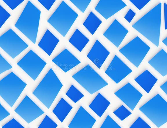 This Image is a Seamless Pattern of Blue and White Diamonds. - Seamless ...