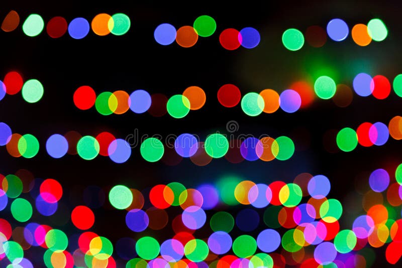 Abstract Blurred Background with Rows of Round, Radiant Multicolored ... Abstract Blurred Background with Rows of Round, Radiant Multicolored ...