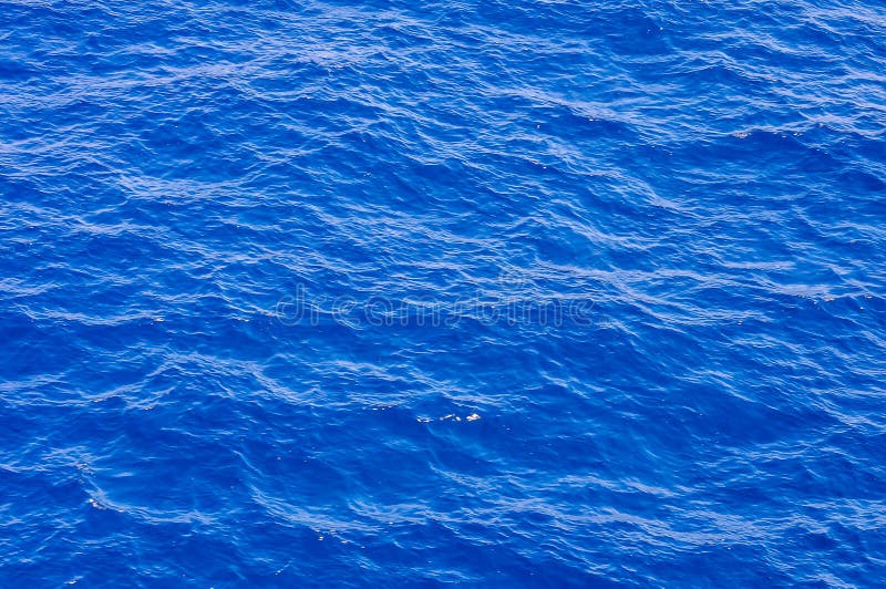 The Image is of a Body of Water with a Blue Color Stock Photo - Image ...