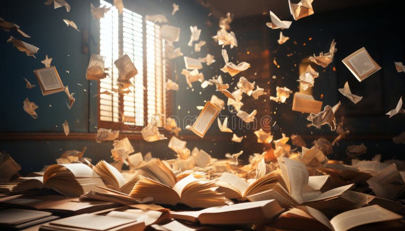 Pages Falling Stock Illustrations – 1,151 Pages Falling Stock ...