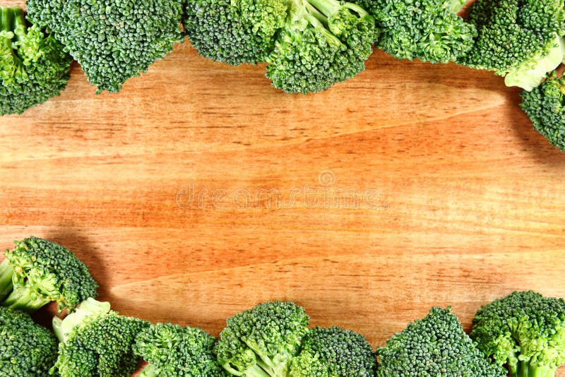 Healthy Broccoli on the Table. Generative AI. Stock Photo - Image of ...