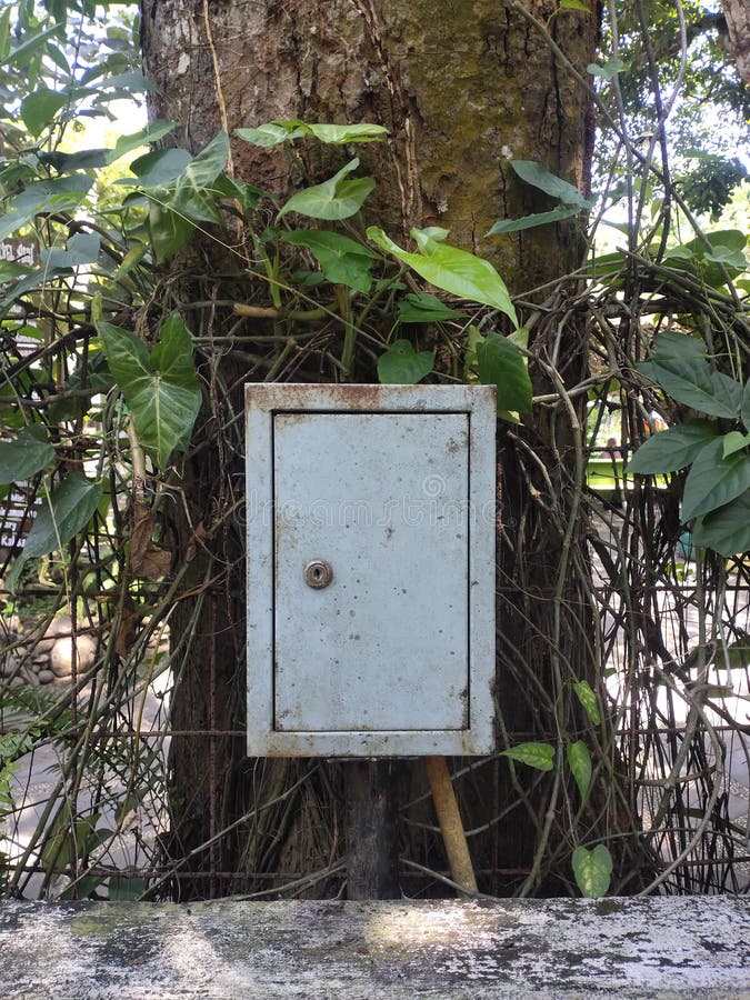 The Image of Box that Has Begun To Wear Out of Age. Stock Image - Image ...