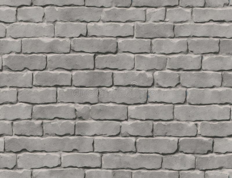 A Brick Wall. - Seamless and Tileable Stock Image - Image of wall ...