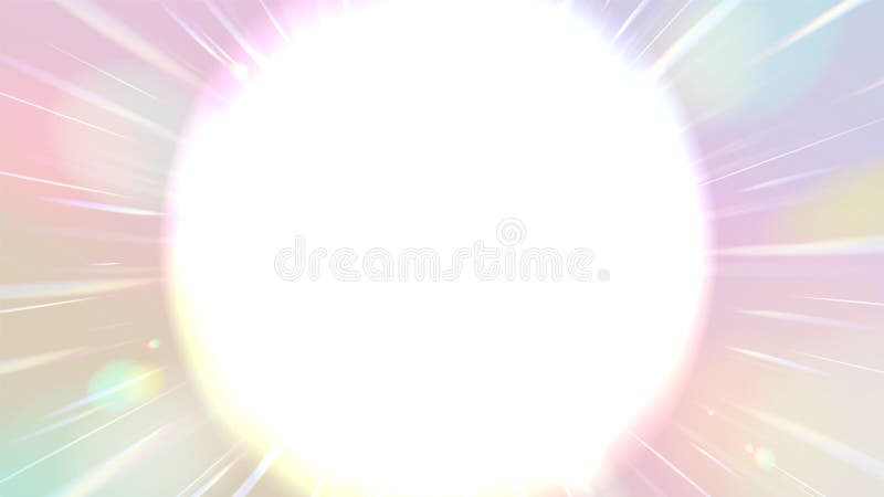 Image of Bright Light Source at the Center. Pale Background Color Stock ...