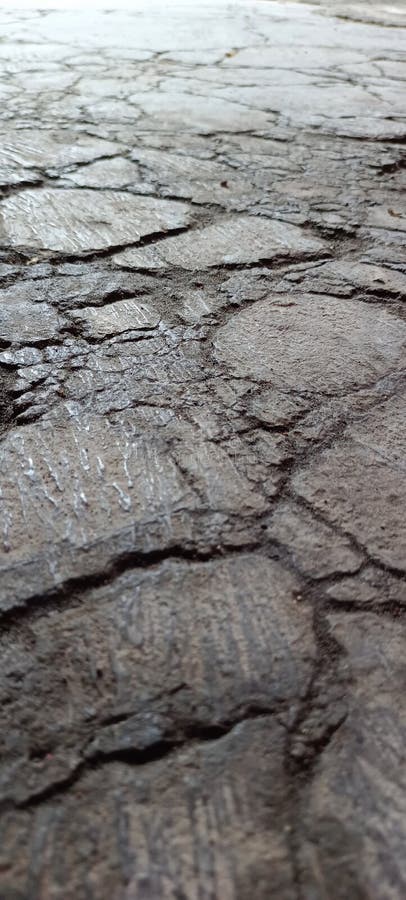 Image of the Broken Road Texture Stock Photo - Image of road, trunk ...