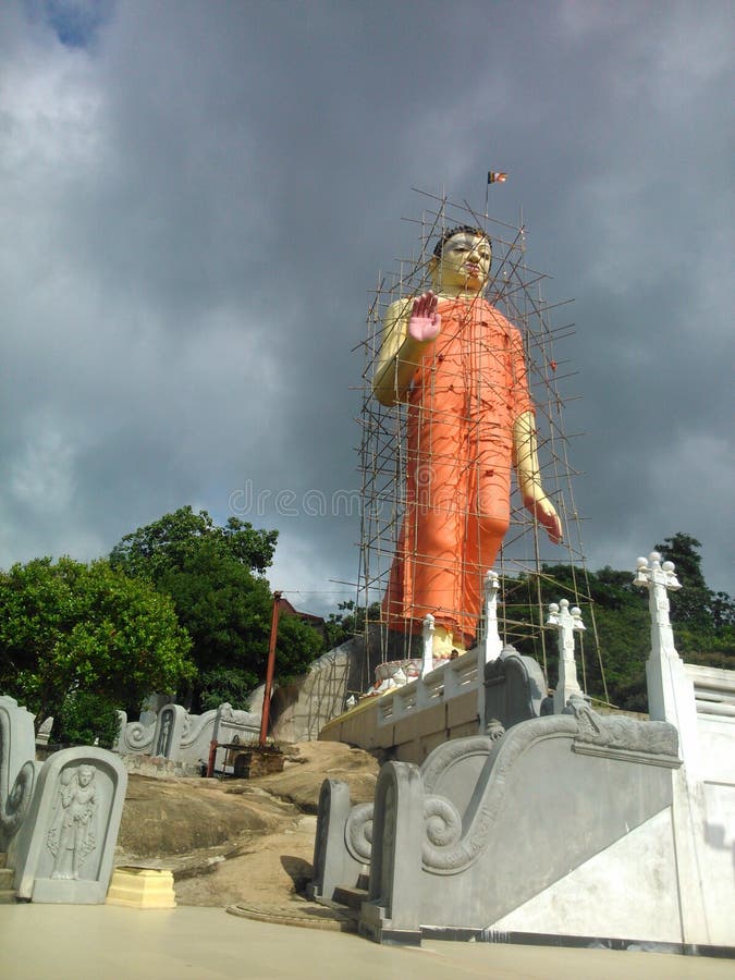 This Image is Buddha Thero at Temple Stock Photo - Image of nature ...