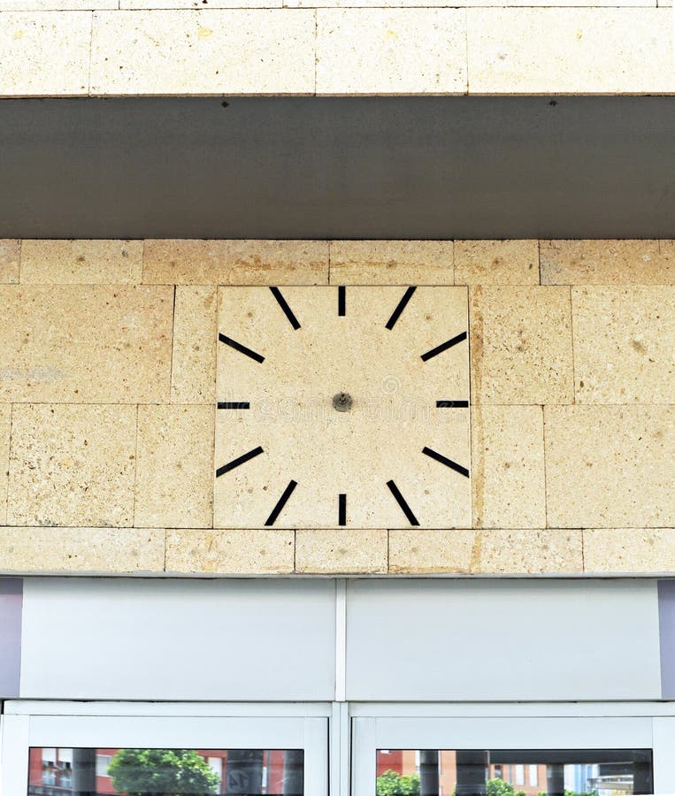 Clock without Hands. Concept of the Passage of Time. No Time. Infinite ...