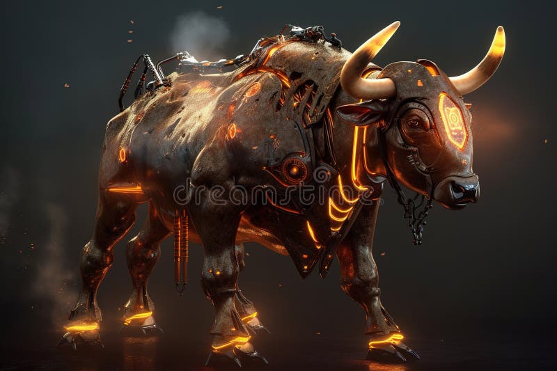 Cybernetic Bull Stock Illustrations – 45 Cybernetic Bull Stock ...
