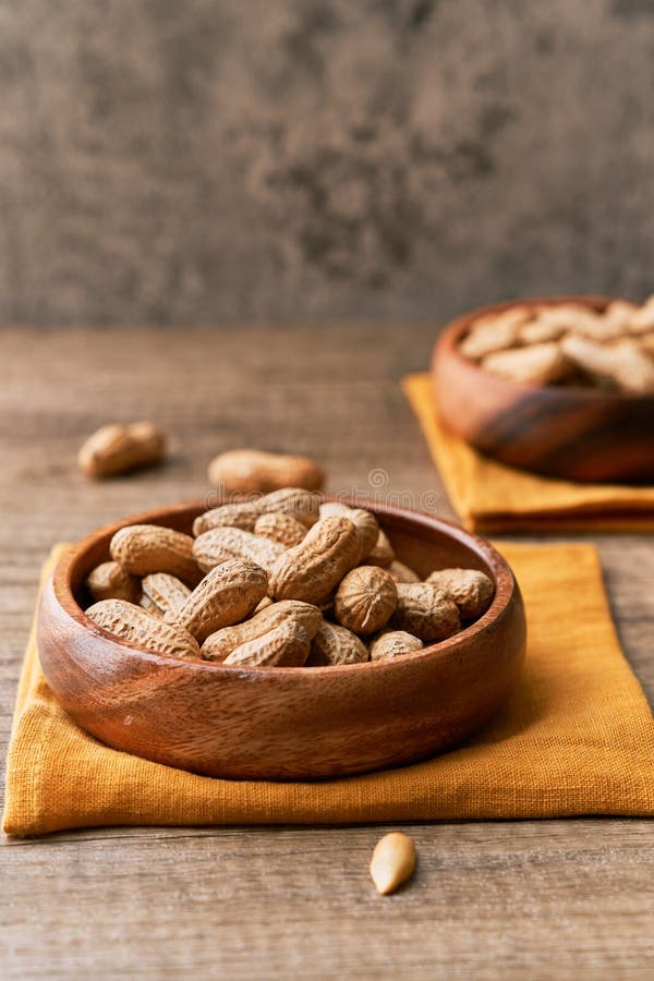 A Bunch of Peanuts on a White Background Stock Image - Image of organic ...