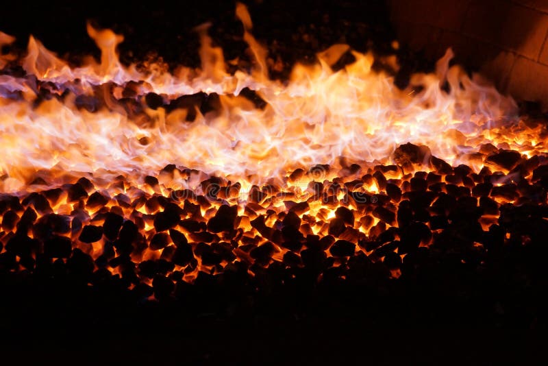 Peat fire stock image. Image of smoke, fume, warmth, flame - 5663723