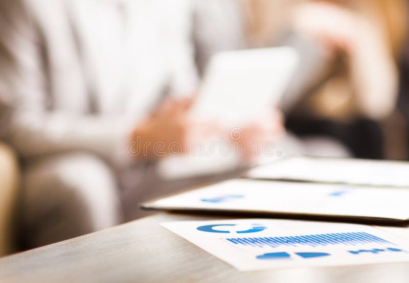 Business Documents with Charts Growth Stock Photo - Image of analyzing ...