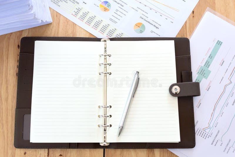Image of Business Documents on Workplace, Office Stock Photo - Image of ...