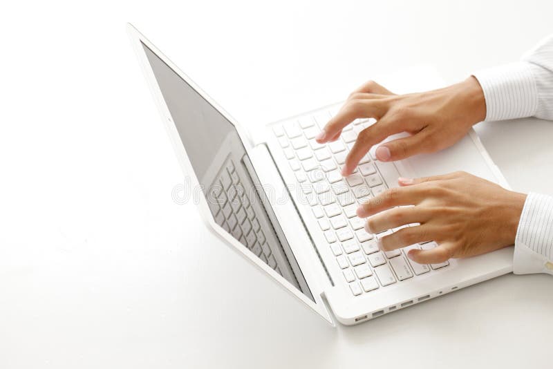 Laptop, work, keyboard stock photo. Image of electronics - 165182570