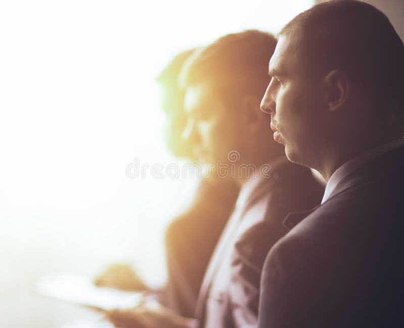 Image of Business People Discussing Their Ideas in the Office Stock ...