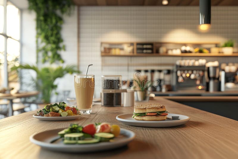 Image of a Cafe or Buffet Wall in High Resolution Stock Photo - Image ...