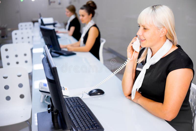 Image of a call center stock image. Image of consultant - 102078561