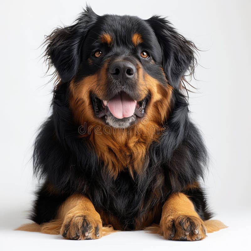 Image of a Calm, Content Dog with Brachycephalic Structure Long Snouted ...