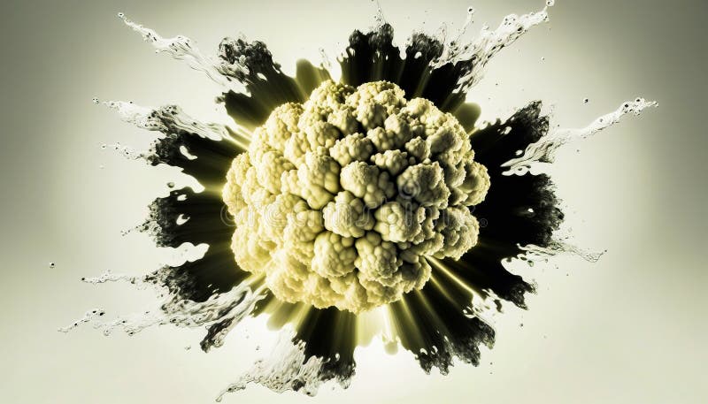 An Image of Cancer Cell Exploding Out of the Ground. Generative AI ...