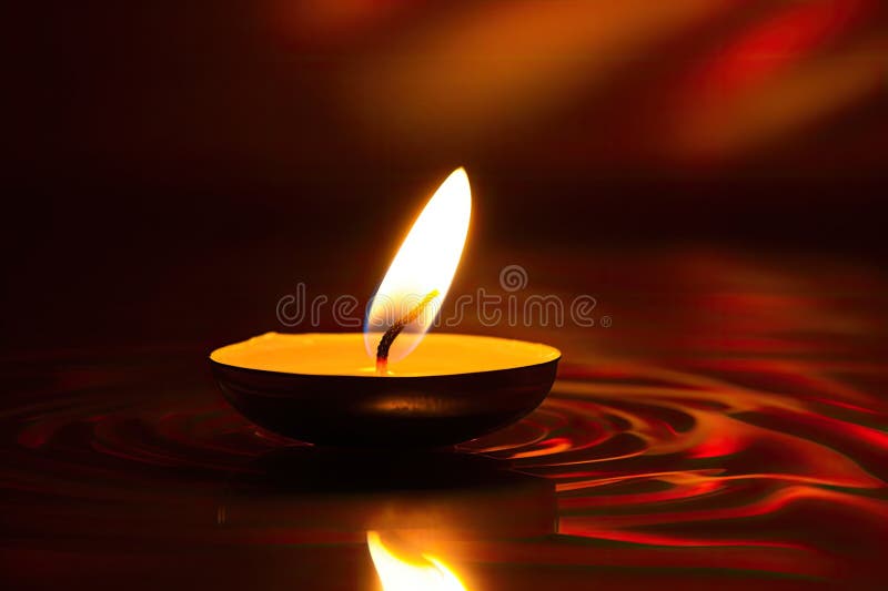 Image of a Candle Flame, Which Represents Inner Peace and Stillness, To ...