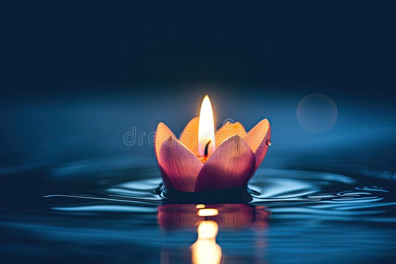 Image of a Candle Flame, Which Represents Inner Peace and Stillness, To ...