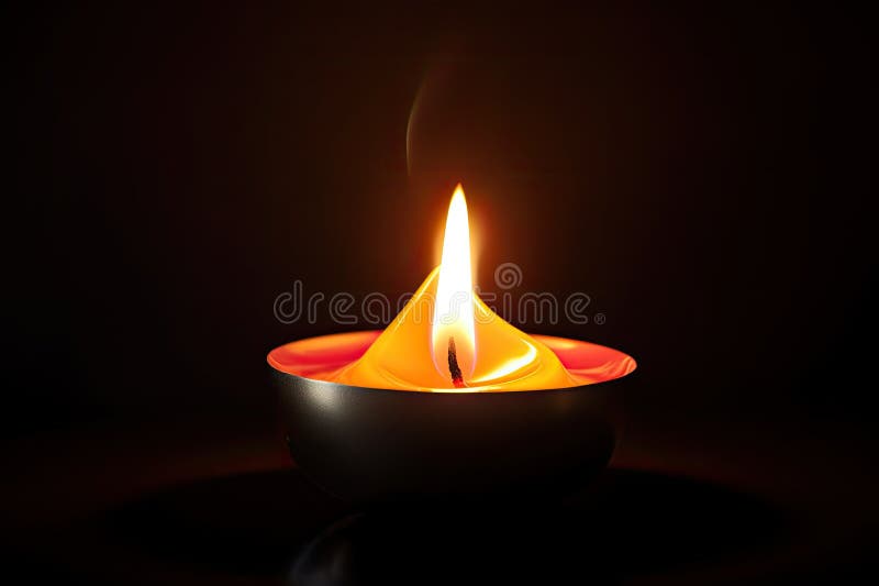 Image of a Candle Flame, Which Represents Inner Peace and Stillness, To ...