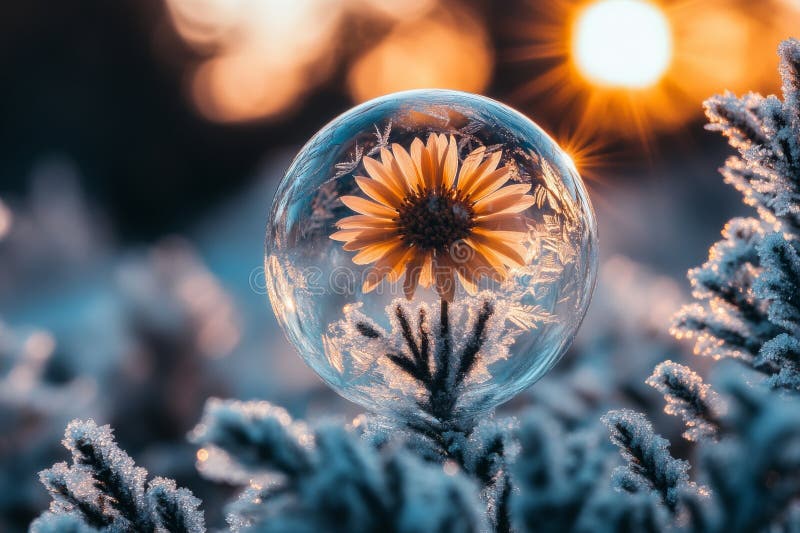 The Image Captured Under a Microscope Reveals Detailed Crystals that ...