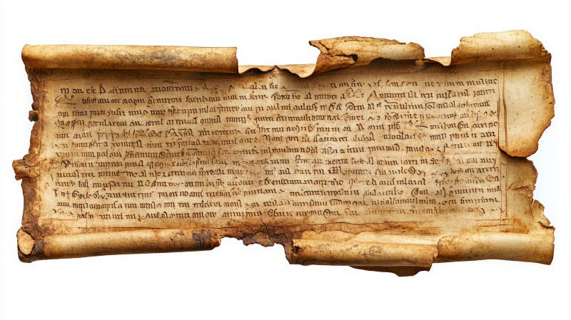 An Ancient Scroll Reveals Forgotten Wisdom. Its Weathered Texture Tells ...