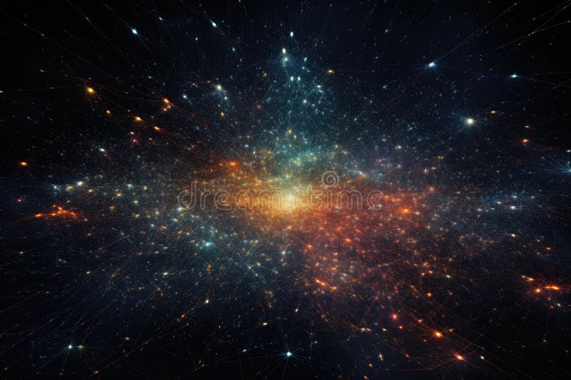 This Image Captures a Breathtaking Sight of Countless Stars Forming a ...