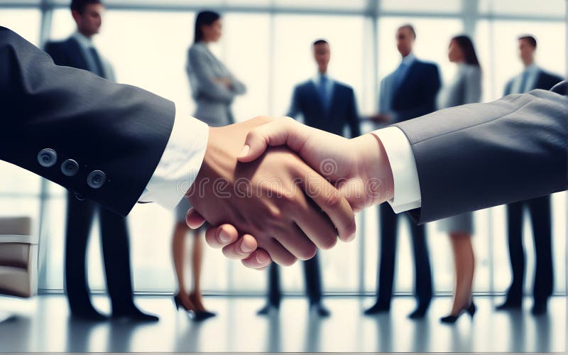 Business, People, Partnership and Teamwork Concept - Close Up of ...