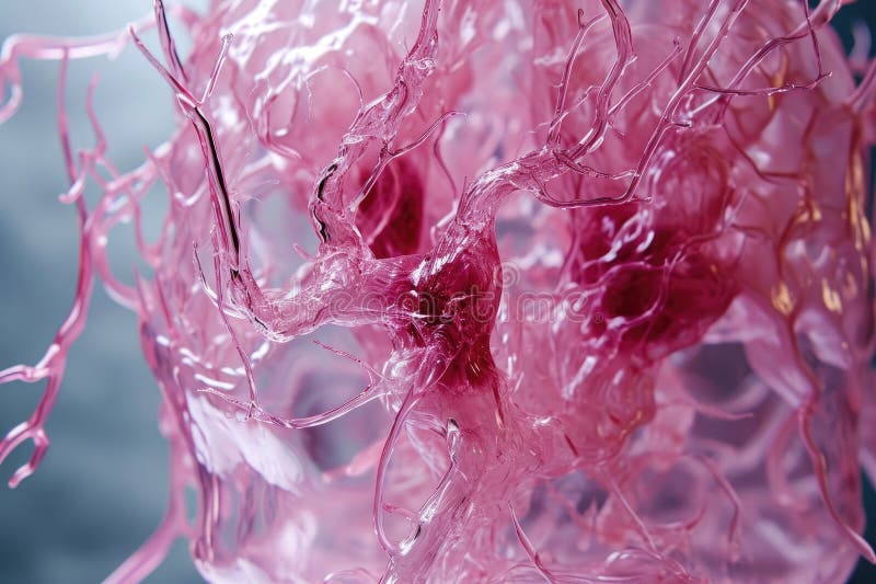 This Image Captures the Complex and Delicate Structure of a Pink ...