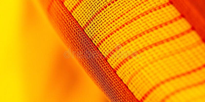 Close-up Texture of a Yellow Mesh Material Showcasing Intricate Weave ...