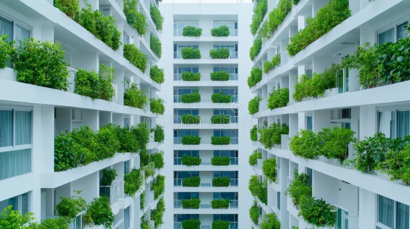 Modern Green Building Design Showcasing ESG Principles for Sustainable ...