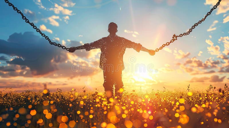 Breaking Free: a Symbol of Personal Freedom and Empowerment As Broken ...