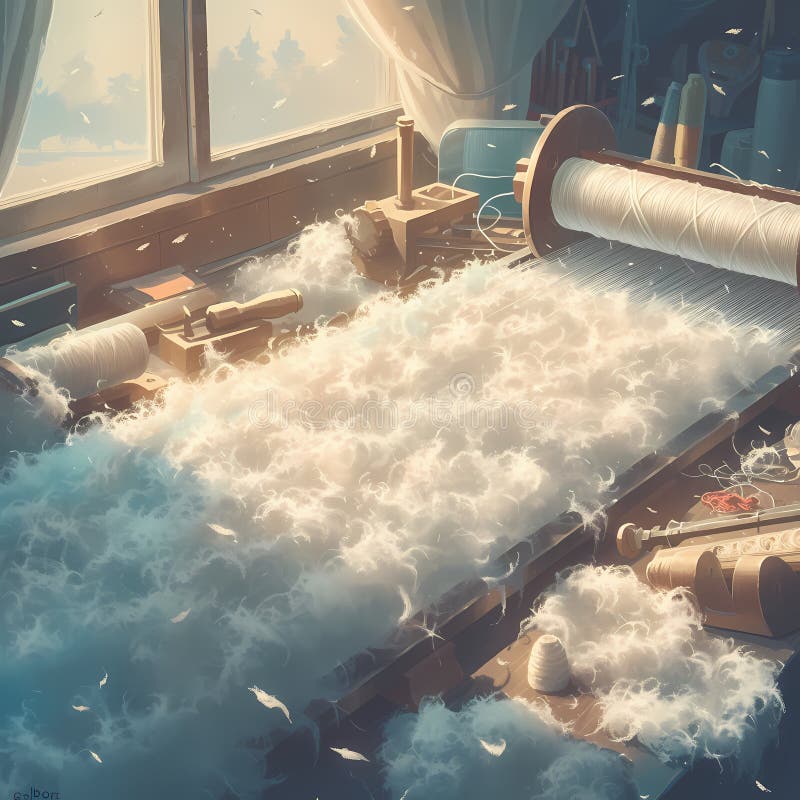 Carder Wool Stock Illustrations – 18 Carder Wool Stock Illustrations ...