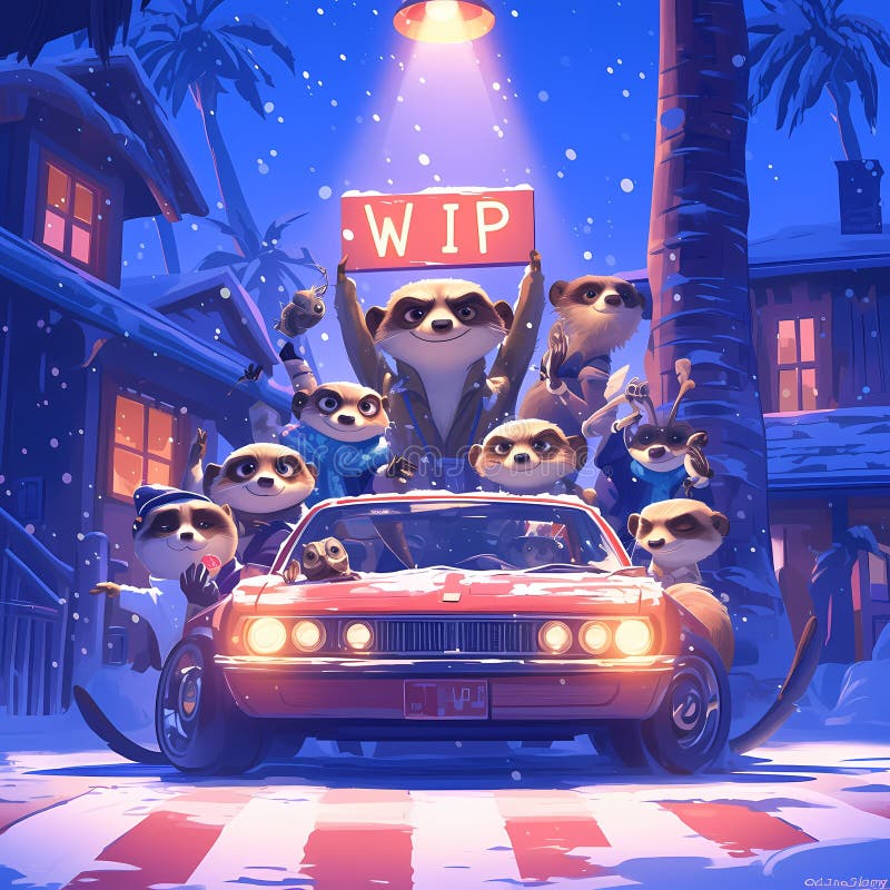 VIP Movie Premiere with Elegant Stars and Exotic Animals Stock ...