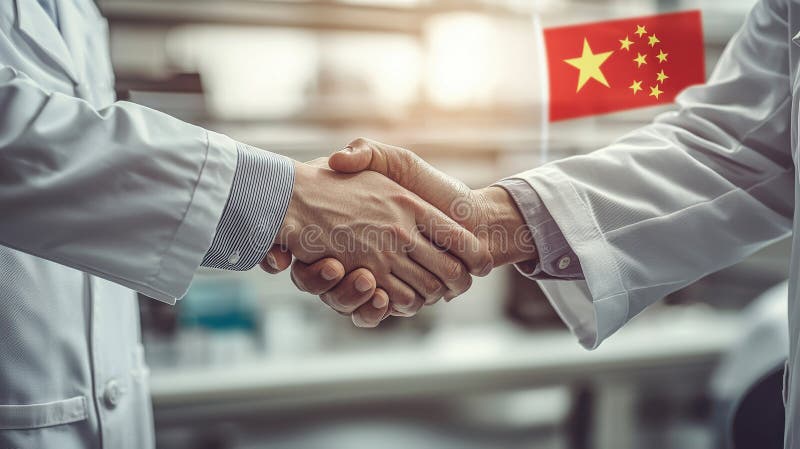 Handshake between Professionals in Collaboration for Innovation Stock ...