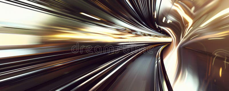 Stunning High-speed Rail Network Concept with Dynamic Motion Blur and ...