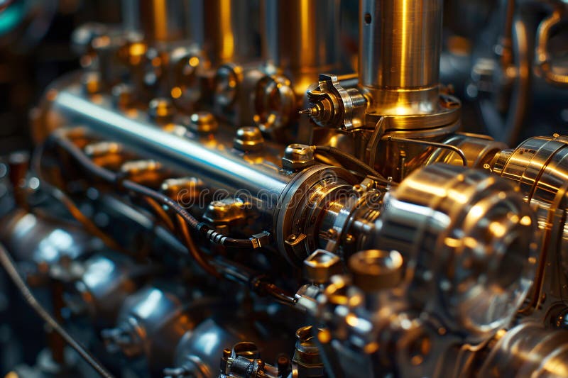 Transparent Glass Engine Visualization Glass-Constructed Automobile ...