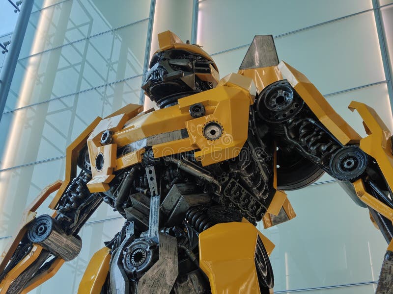Transformers Icon in a Commanding Pose, Intricate Details and a Futuristic Design Capture the ...