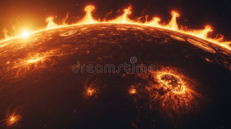 Fiery Solar Flares and Magnetic Loops: a Spectacular View of Stellar ...