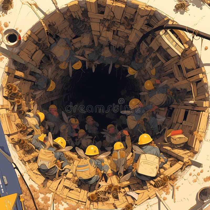 Emergency Escape: Spacecraft Crew Evacuates through Hatch Stock ...