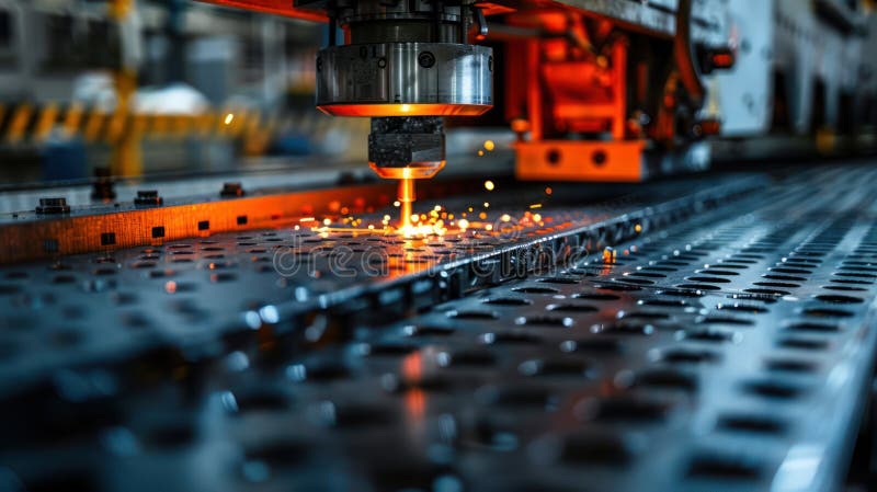 Precision Punching: Automated Machine Creates Uniform Metal Patterns ...