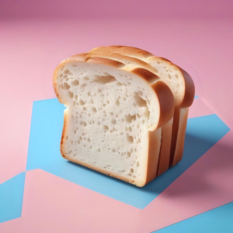 Sliced Bread Elegance stock illustration. Illustration of arranged ...