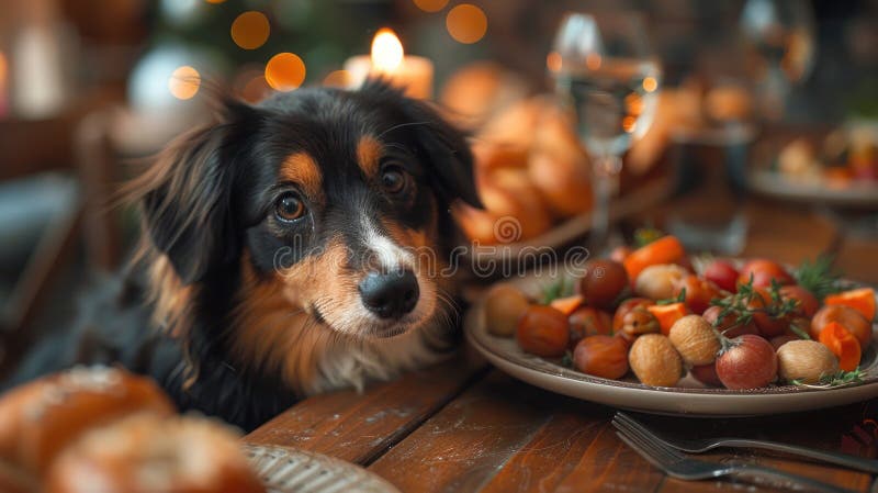 Canine Culprit: Sneaky Dog Caught Stealing Thanksgiving Turkey Stock ...