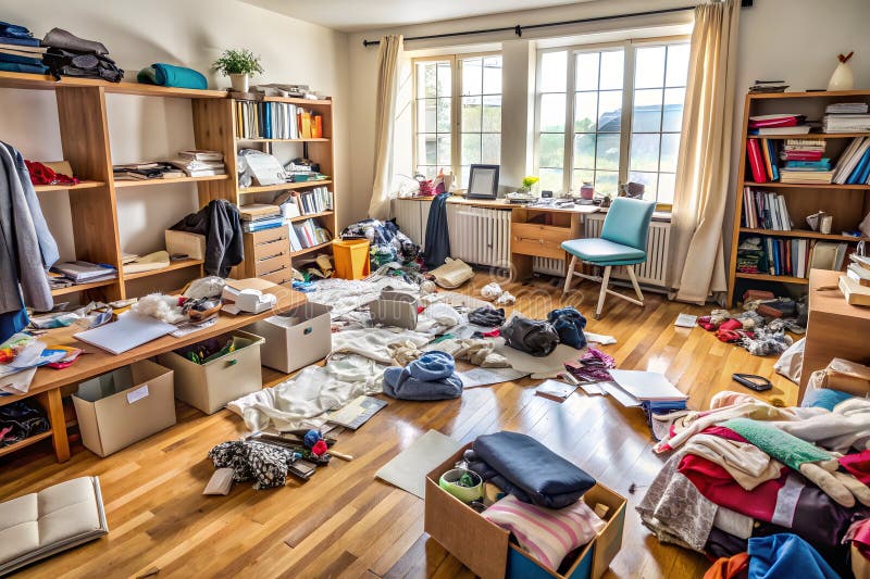 Home Office Chaotic Cords Stock Illustrations – 11 Home Office Chaotic ...