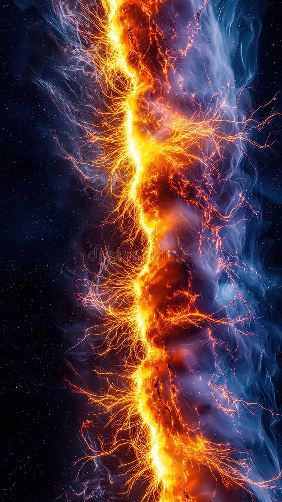 Exploring the Fascinating Nature of Bright Orange and Blue Flames in ...