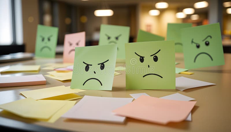Unhappy Emoticons in the Meeting Room - Negative Feedback Visualization ...
