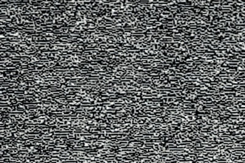 Texture of VHS Video White Noise Ai Generated Stock Illustration ...