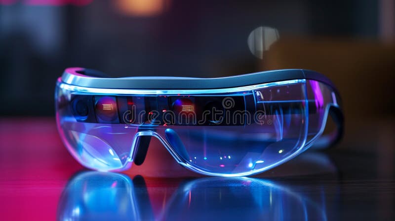 .an Image Capturing the Futuristic Design of a Wearable Augmented ...